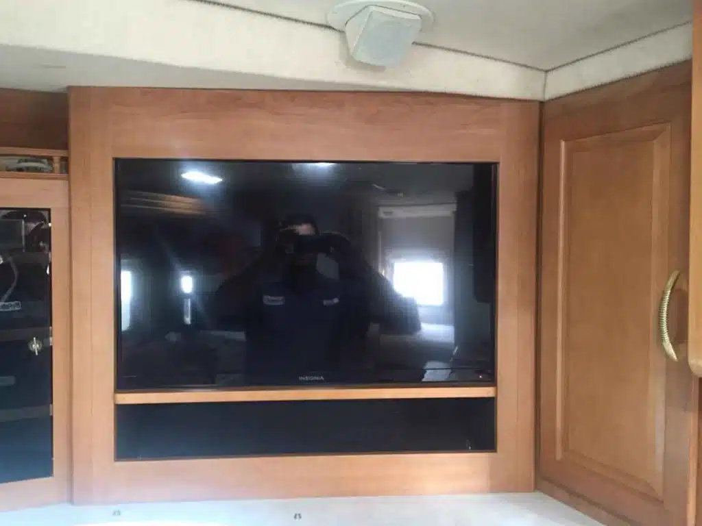 Flat Screen TV Upgrades for RVs | Clean Custom Installs